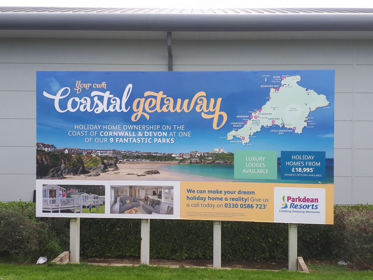 Parkdean Resorts recent change of artwork.